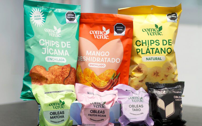 Come Verde, la transformación de las botanas saludables