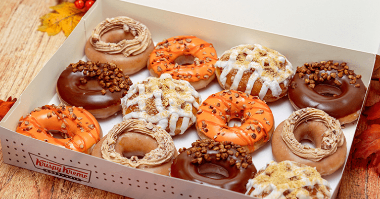 Donas de otoño Krispy Kreme ¿Cuáles son sus sabores?
