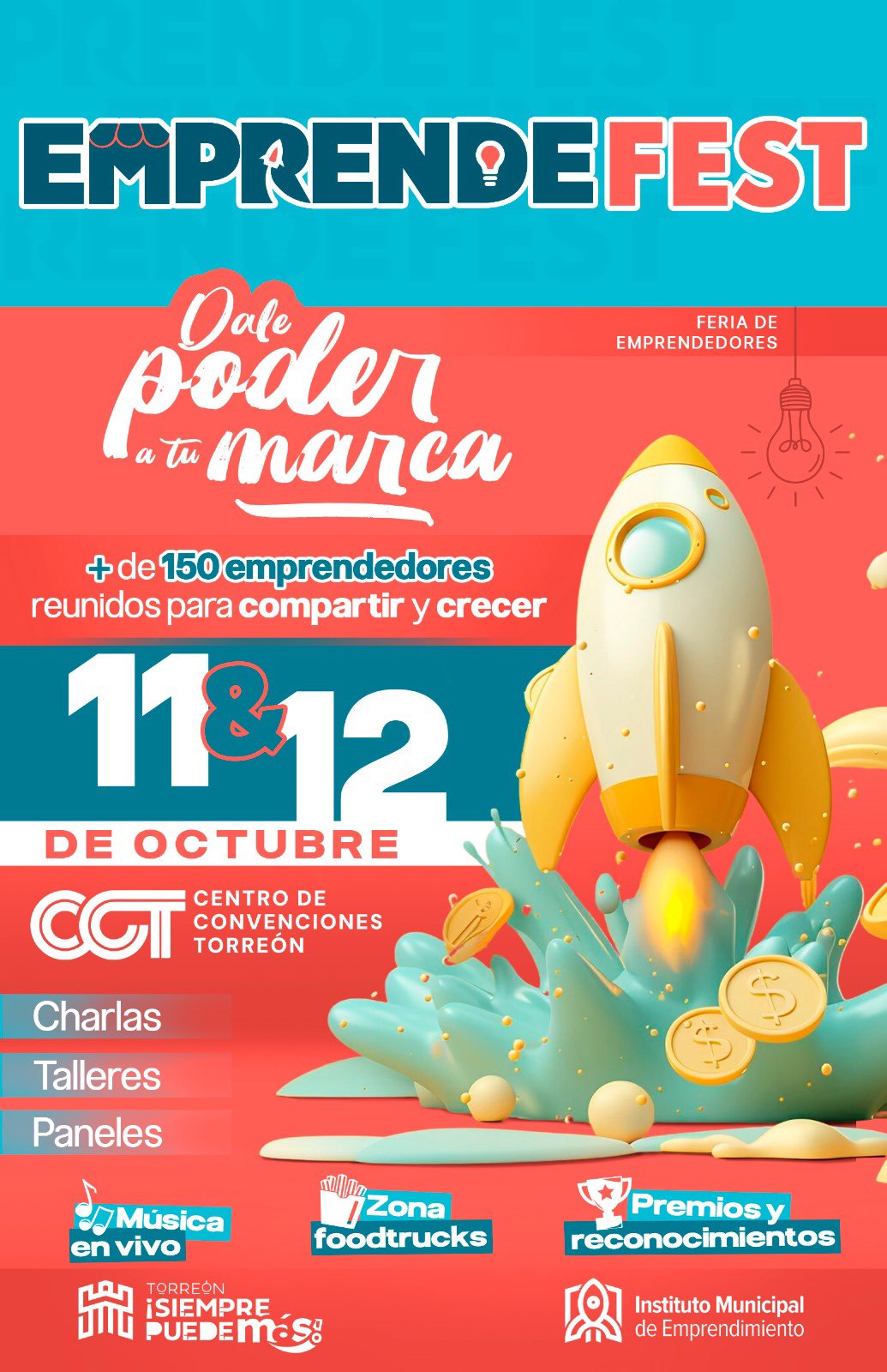 Emprende Fest 2025 llega a Torreón: Fechas, sede e inscripciones
