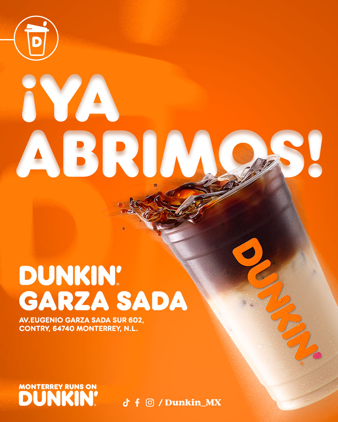 Así Es La Nueva Experiencia Dunkin En Monterrey Café Y Algo Más