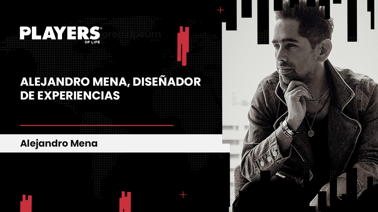 Alejandro Mena, diseñador de experiencias