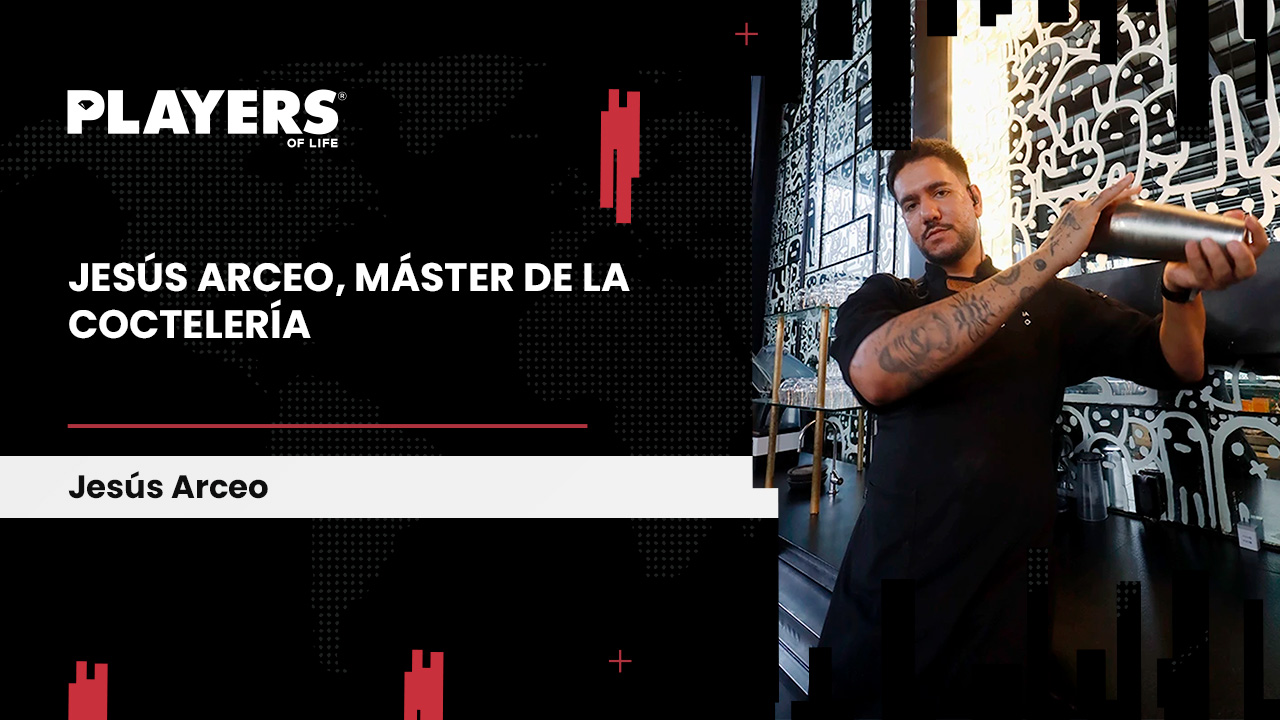 Jesús Arceo, máster de la coctelería