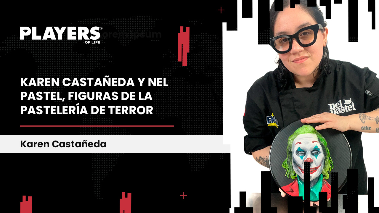 Karen Castañeda y Nel Pastel, figuras de la pastelería de terror