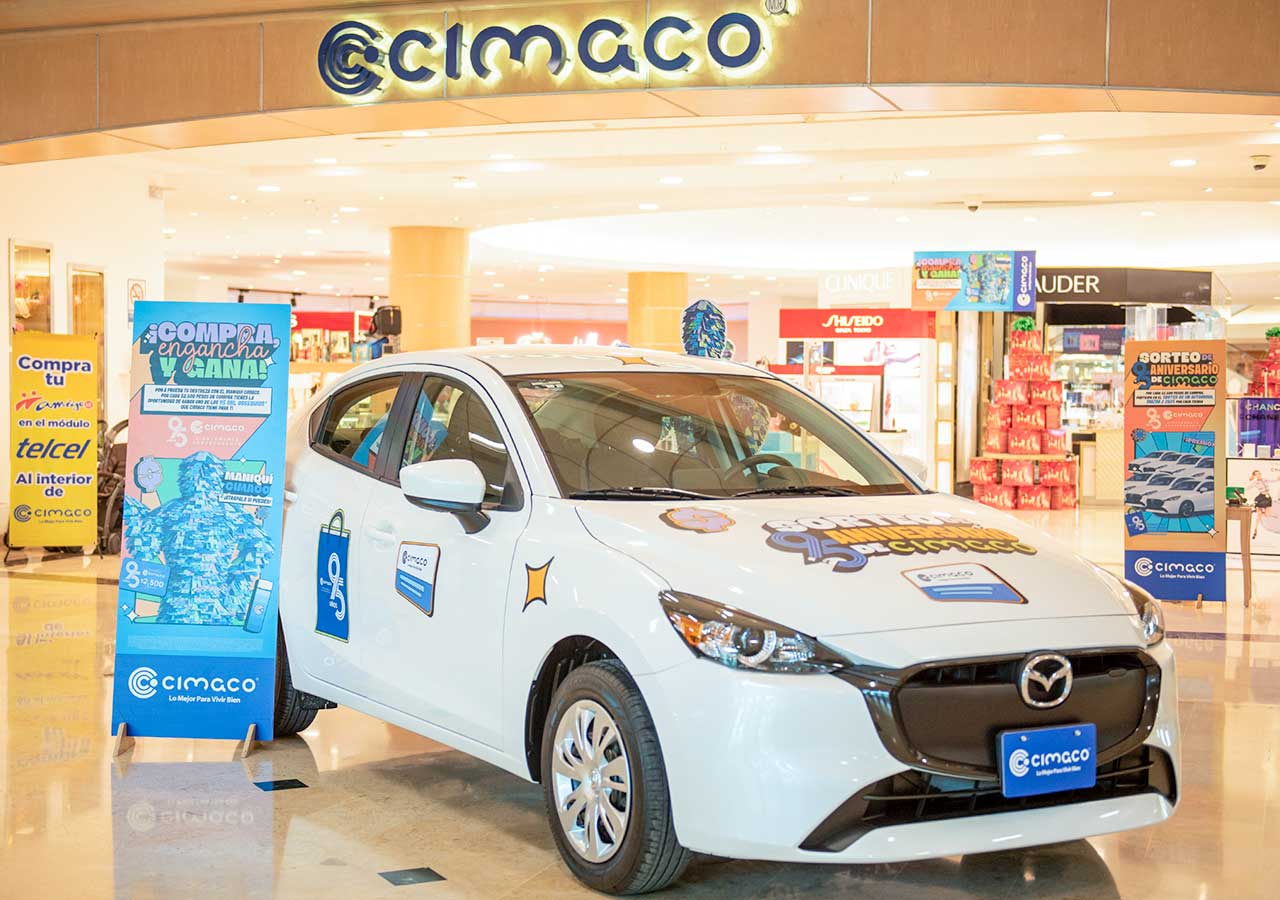 Cimaco celebra 95 años con sorteo y 95 mil premios