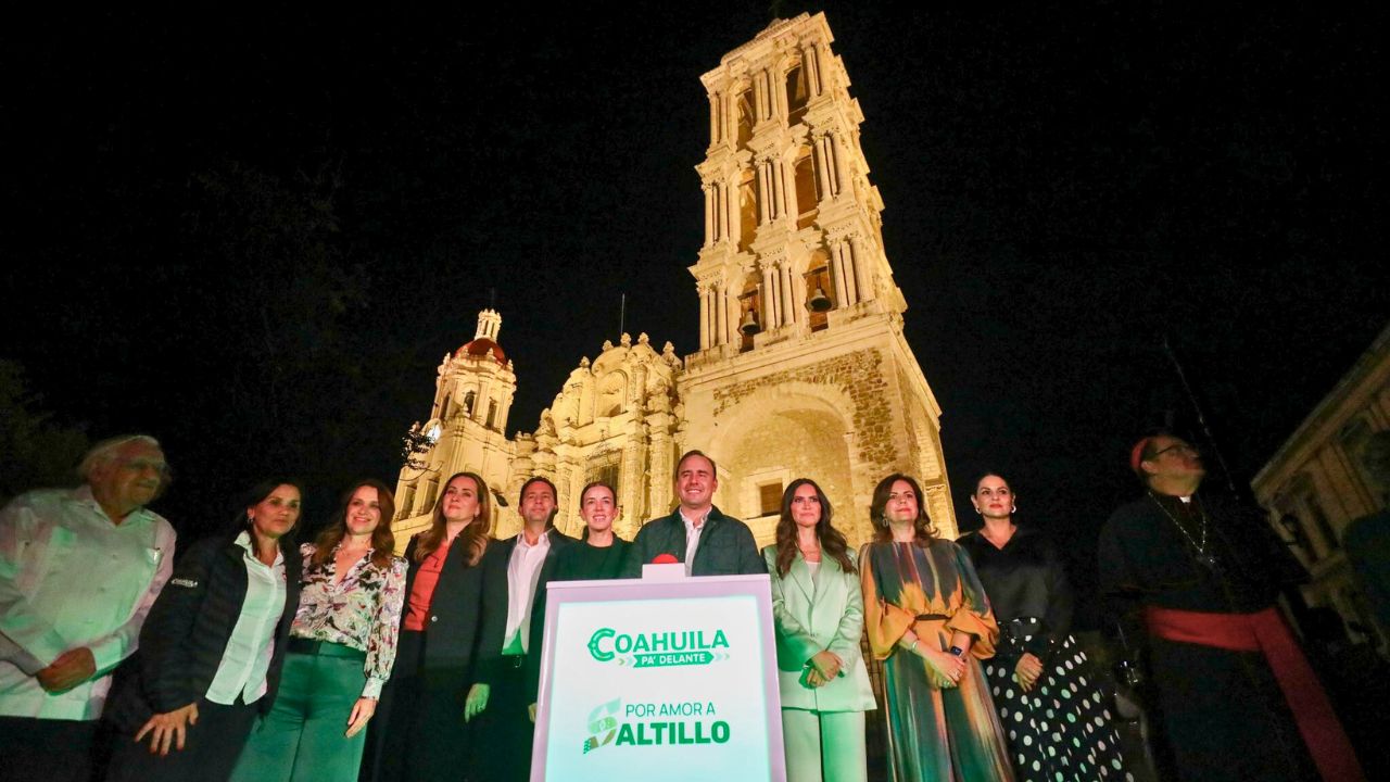 Catedral de Saltillo estrena iluminación sustentable con 'México Brilla ...
