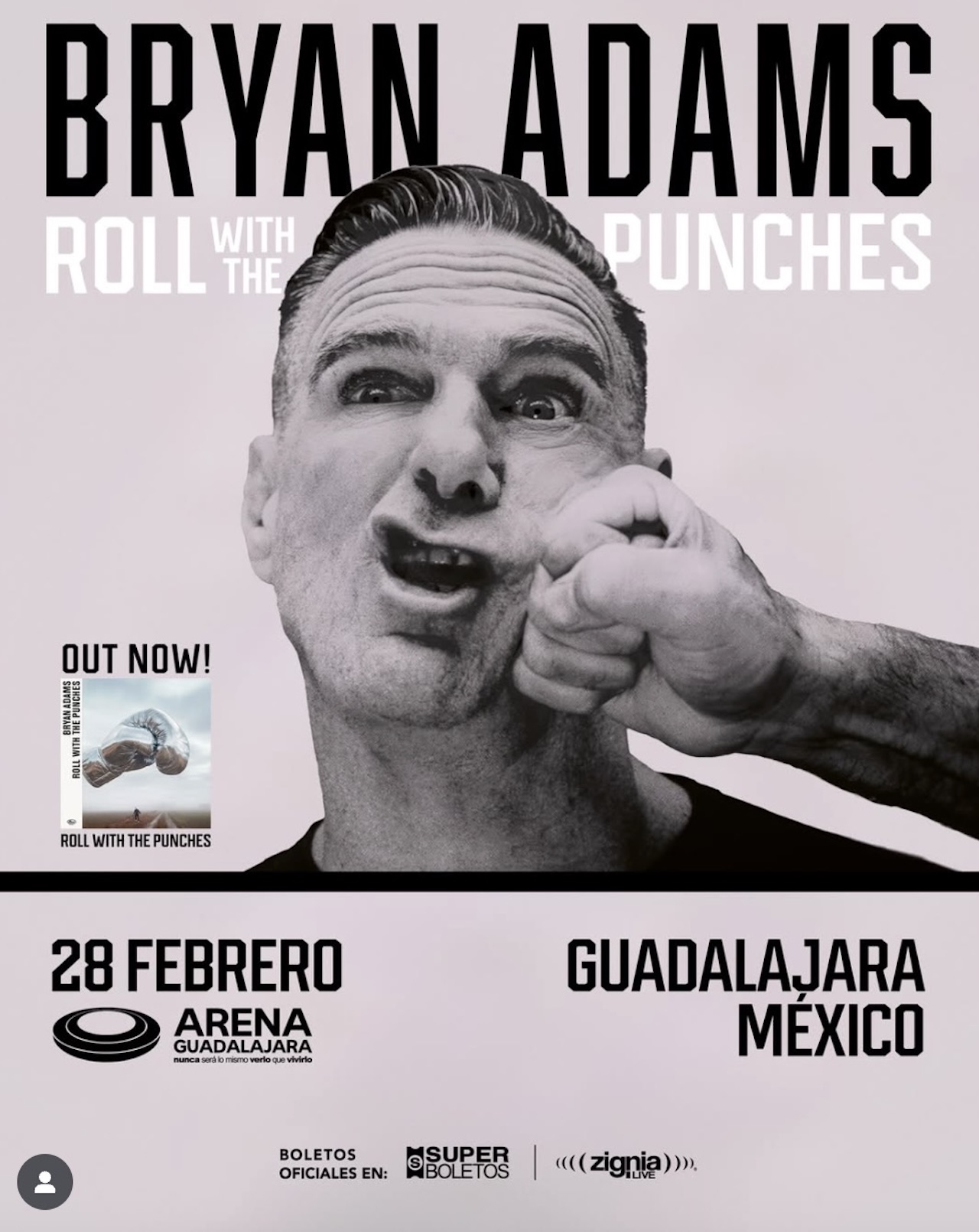 Bryan Adams en Guadalajara 2026: Fecha, boletos y detalles del show ...