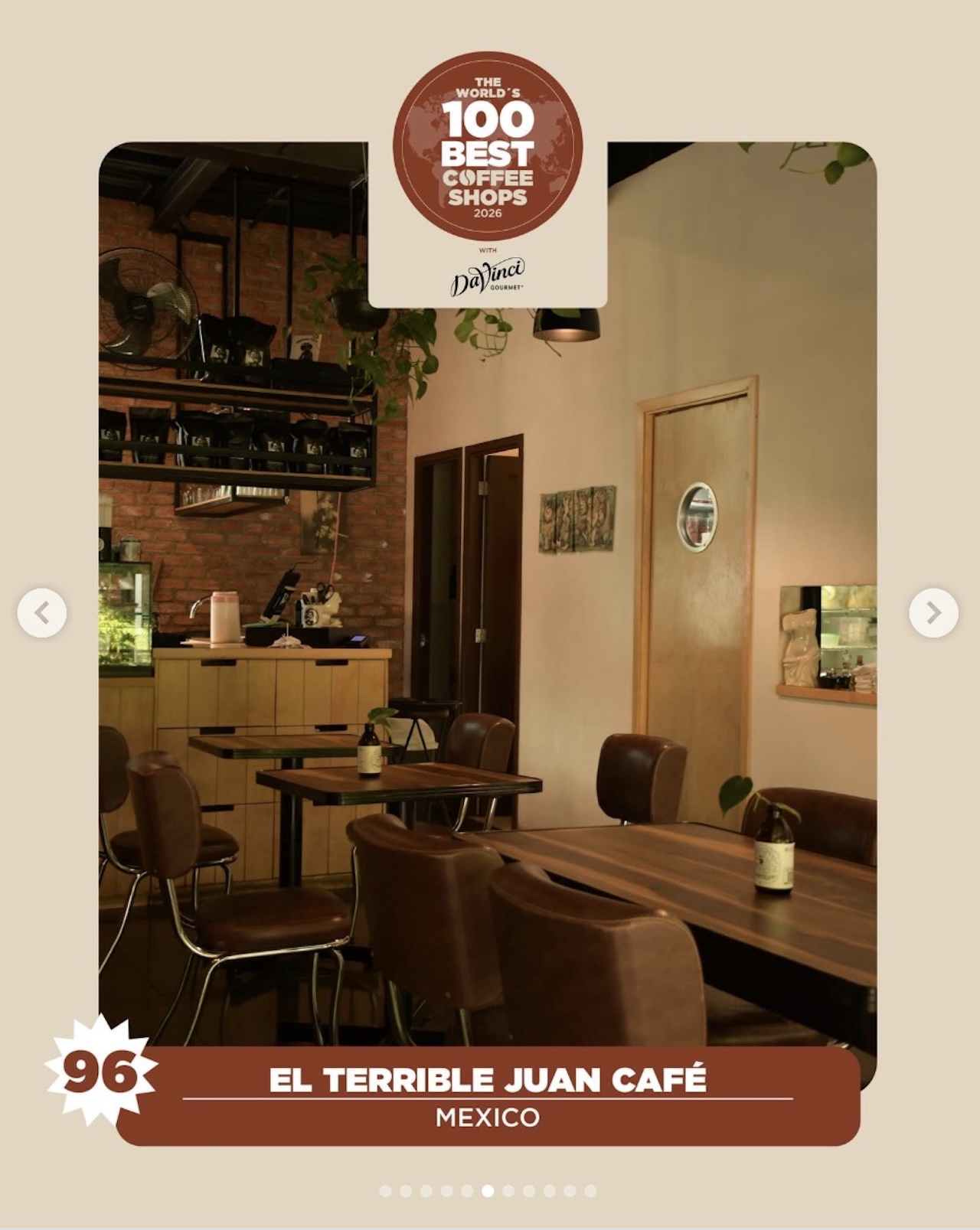 ¿Cuál es la cafetería de Guadalajara que está entre las 100 mejores del ...