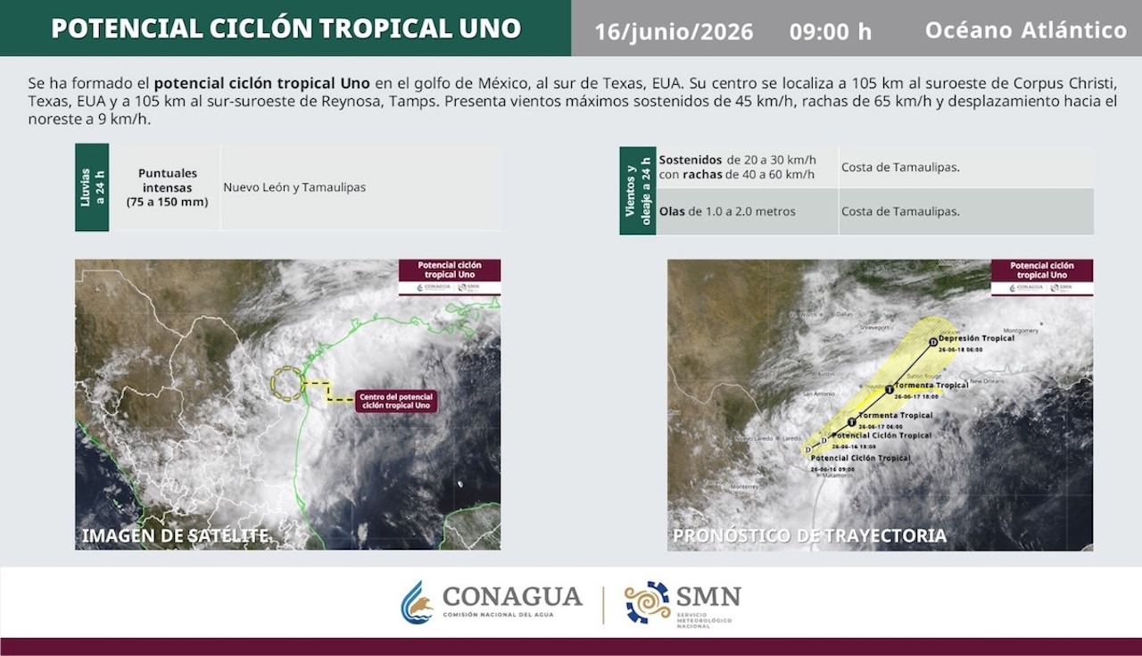 Conagua alerta por Ciclón Tropical: ¿Cuáles serán su efectos en ...