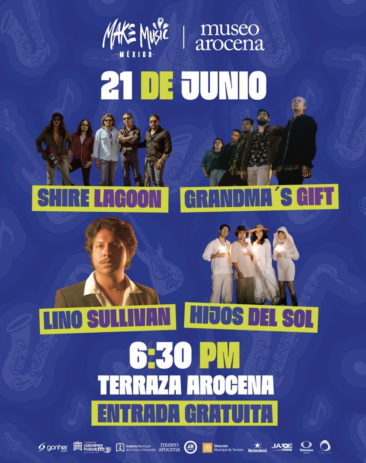 Make Music Day 2026 llega a Torreón con conciertos, vinilos y ruta ...