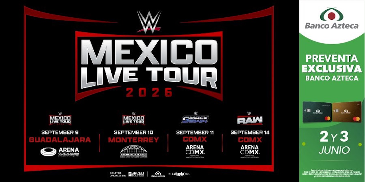 ¿Cuánto cuestan los boletos de WWE en Arena Guadalajara? PRECIOS, zonas ...